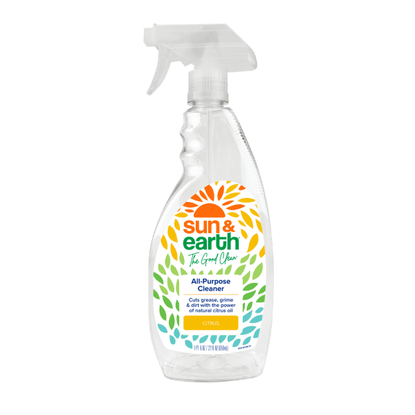 Sun & Earth All Purpose Cleaner, Light Citrus, 22 Oz - Walmart.com