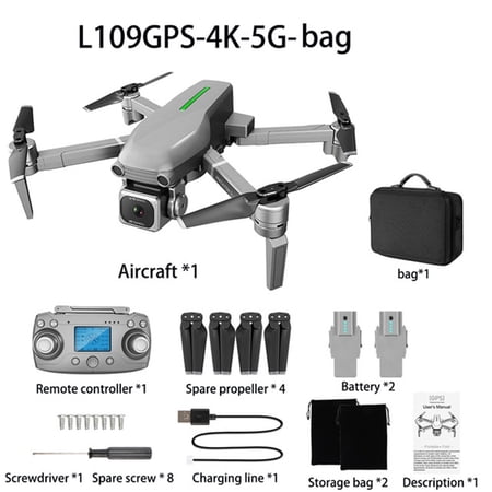 L109/L109-S GPS Drone 4K Camera x50 ZOOM 5G WIFI 1KM Distance 25 ...