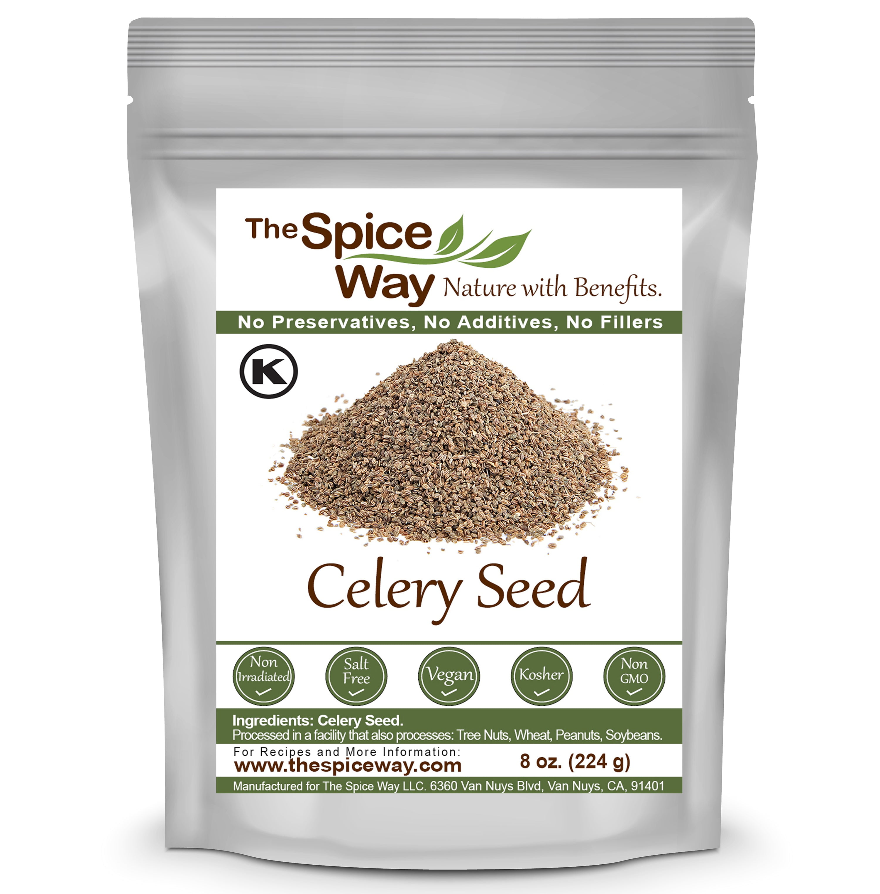 The Spice Way Celery Seeds - Middle Eastern, Asian, and American cuisine Spice Blend – All ...