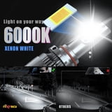 4* 9005 H11 Combo LED Headlight Bulbs KIT for 2016-2020 Ford Transit ...