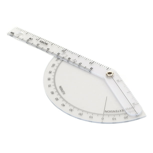 Orthopedic Goniometer, Accurate Scale Orthopedic Ruler Clear For Finger ...
