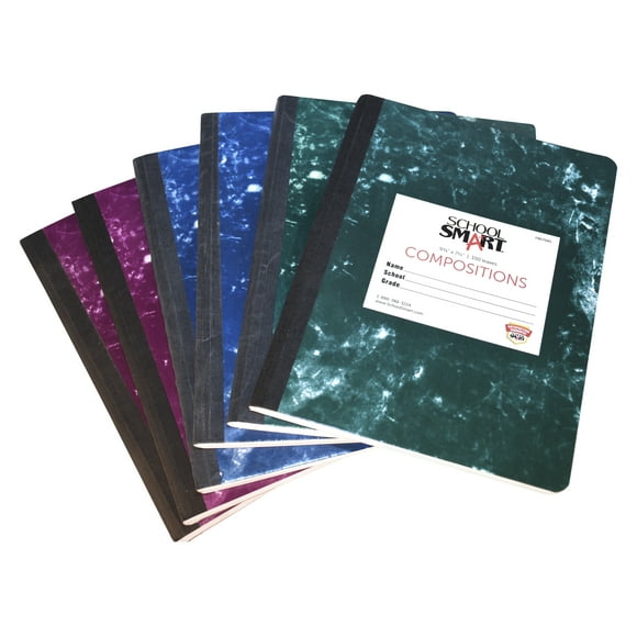 Colored Marble Composition Notebooks