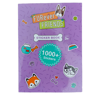 Sticker Book Pet Friends 242Pc - Walmart.com