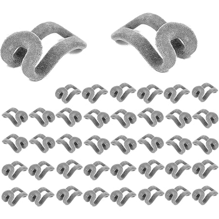 YDJKET 40 Pieces Mini Flocking Hooks, Non-Slip Mini Flocking Hooks ...