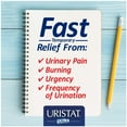 URISTAT Ultra UTI Pain Relief Tablets, Cranberry Coating, OTC Relief ...