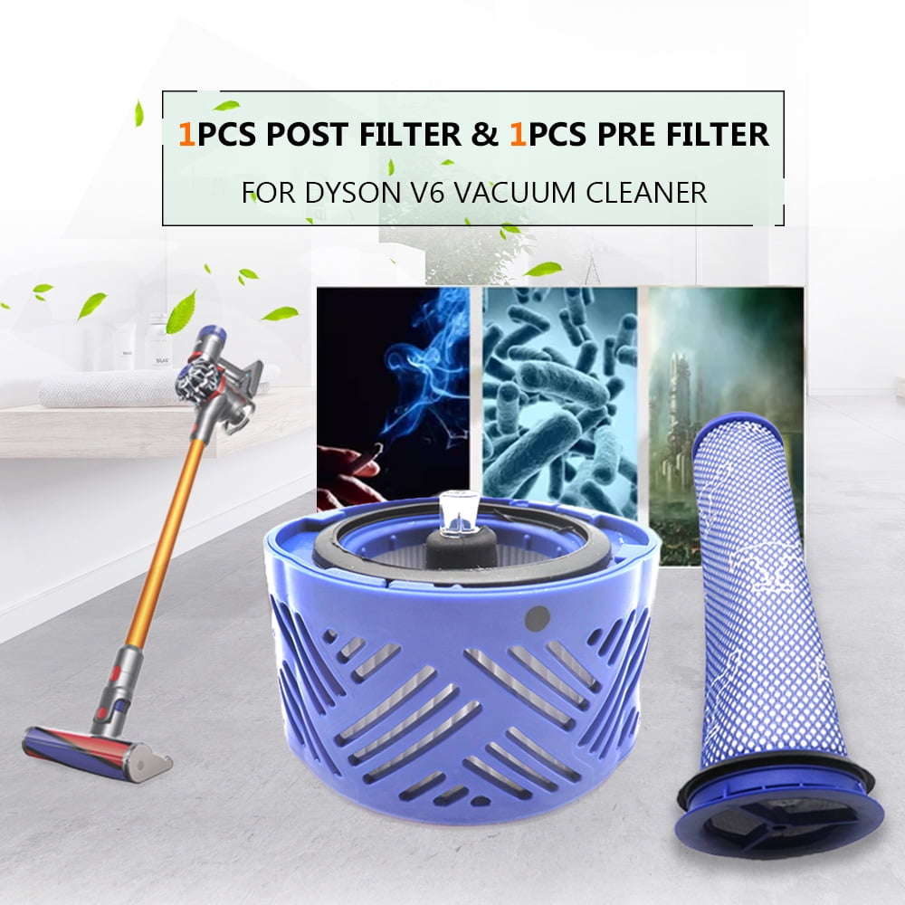 1pcs Post Filter & 1pcs Pre Filter HEPA Motor Filter Replacement for ... 1pcs Post Filter & 1pcs Pre Filter HEPA Motor Filter Replacement for ...