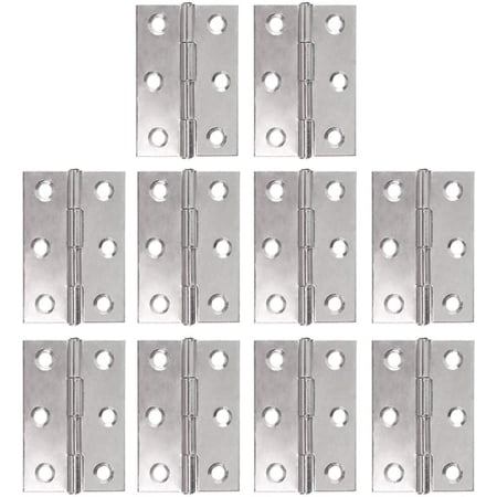 Jinsinto Pack of 10 hinges stainless steel piano hinge folding hinges ...