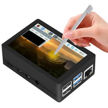 Raspberry Pi 4 Screen Case for Raspberry Pi Monitor Touchscreen 7-inch ...