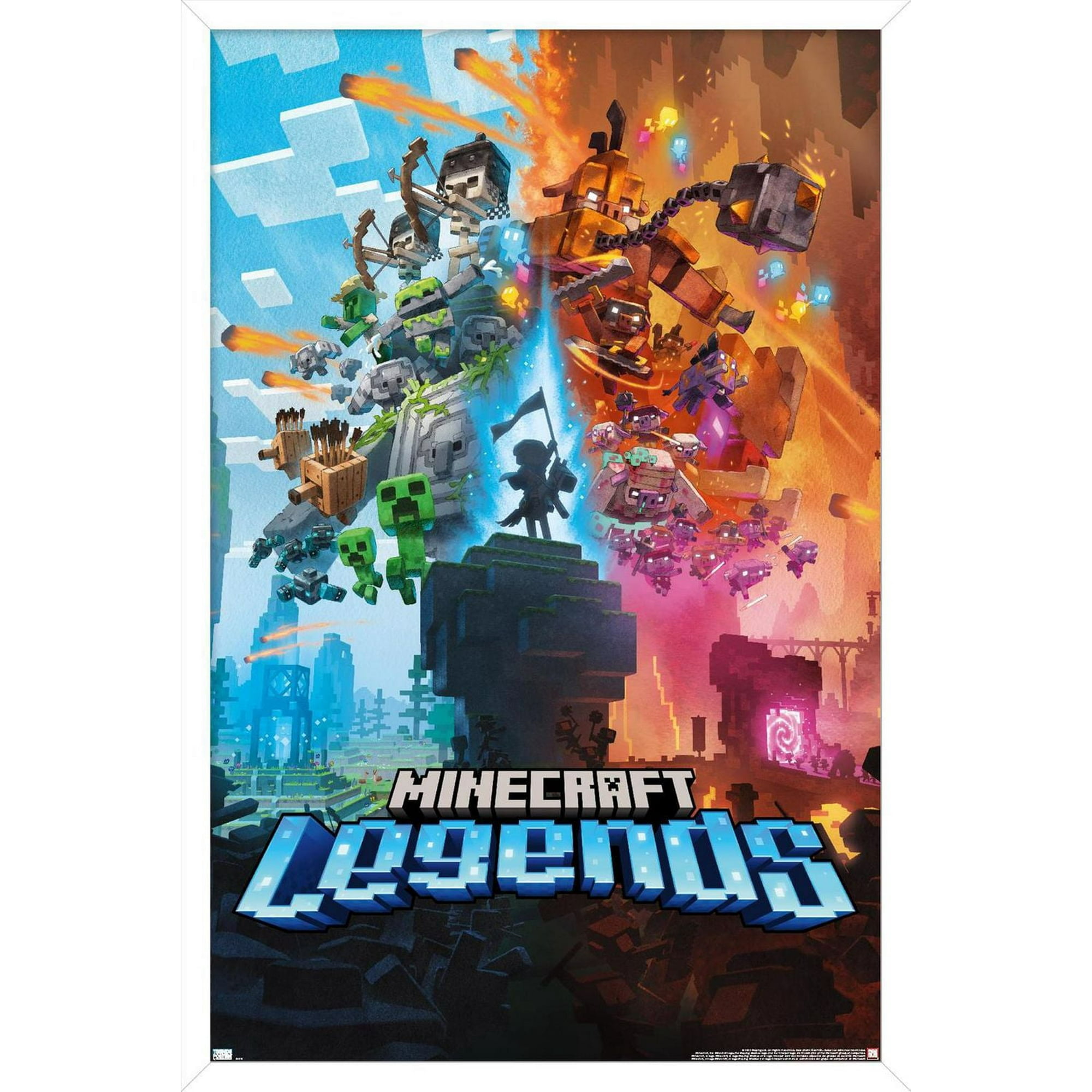 Click here for Minecraft: Legends - Key Art Wall Poster  22.375 X... prices