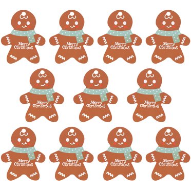 72 Pcs Christmas Gift Tags, Christmas Self Adhesive Gift Tag Stickers ...