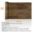 VEELIKE Rustic Wood Contact Paper: 15.7''x118'' Waterproof, Self ...