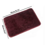 NK Home Rugs 16x24'' Rectangle Oblong Shape Bedroom Fluffy Rugs Anti ...