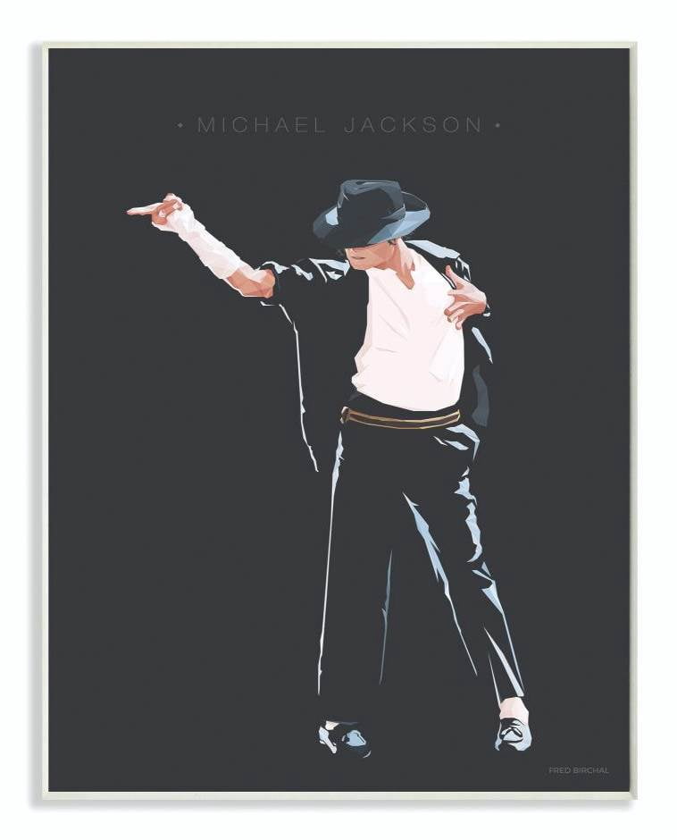 Stupell Industries Michael Jackson Famous People Characters Fashion ...