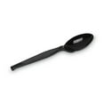Dixie Plastic Cutlery Heavy Mediumweight Teaspoons Black 1000/Carton ...