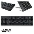 Tomshoo Ergonomic Keyboard Left Hand Keyboard Left Handed Keyboard ...