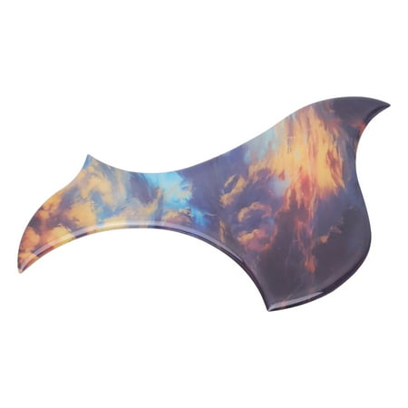 Acoustic Guitar Pickguard, Professional Bright Sea Wave Pattern Guitar ...