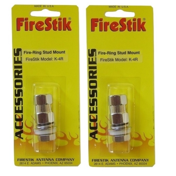 LOT OF 2 FIRESTIK K-4R CB RADIO ANTENNA FIRERING STUD MOUNT - Walmart.com