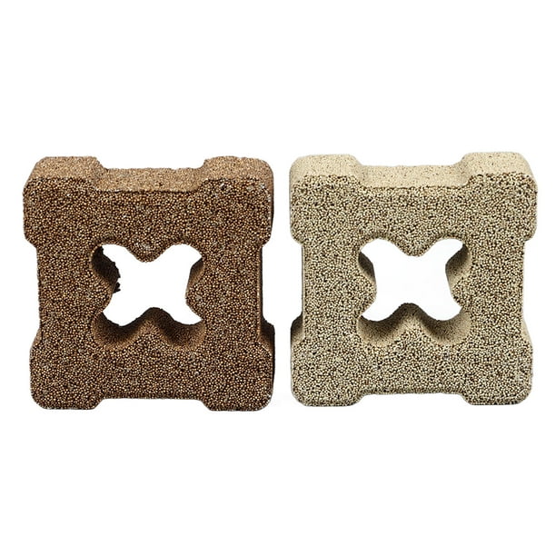 ZOUSSIQI 2pcs Aquarium Biological Filter Brick Professional Efficient ...