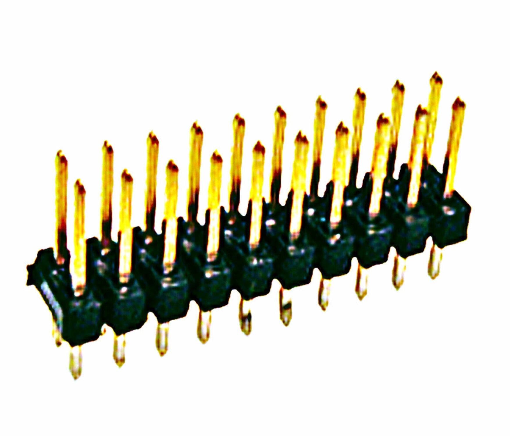 (Pack of 10) 1-103240-0 Conn Unshrouded Header HDR 20 POS 2.54mm Solder ...