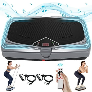 MERACH Vibrating Plate Muscle Toner, Whole Body Exercise Machine with ...
