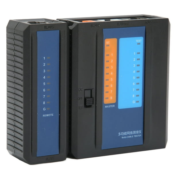 RJ45 Cable Tester, Separate Design RJ45 Cable Tester High Sensitivity ...