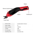 4V/1500mah Recharable Cordless Electric Scissors Professal Hand-held ...