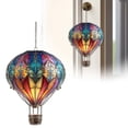 Win s Way Colorful Hot Air Balloon Hanging Ornament Window Garden Wall ...