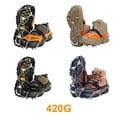 18/19 Tooth Ice Antiskid Crampon Shoe Covers Ice Grasping Skiing ...