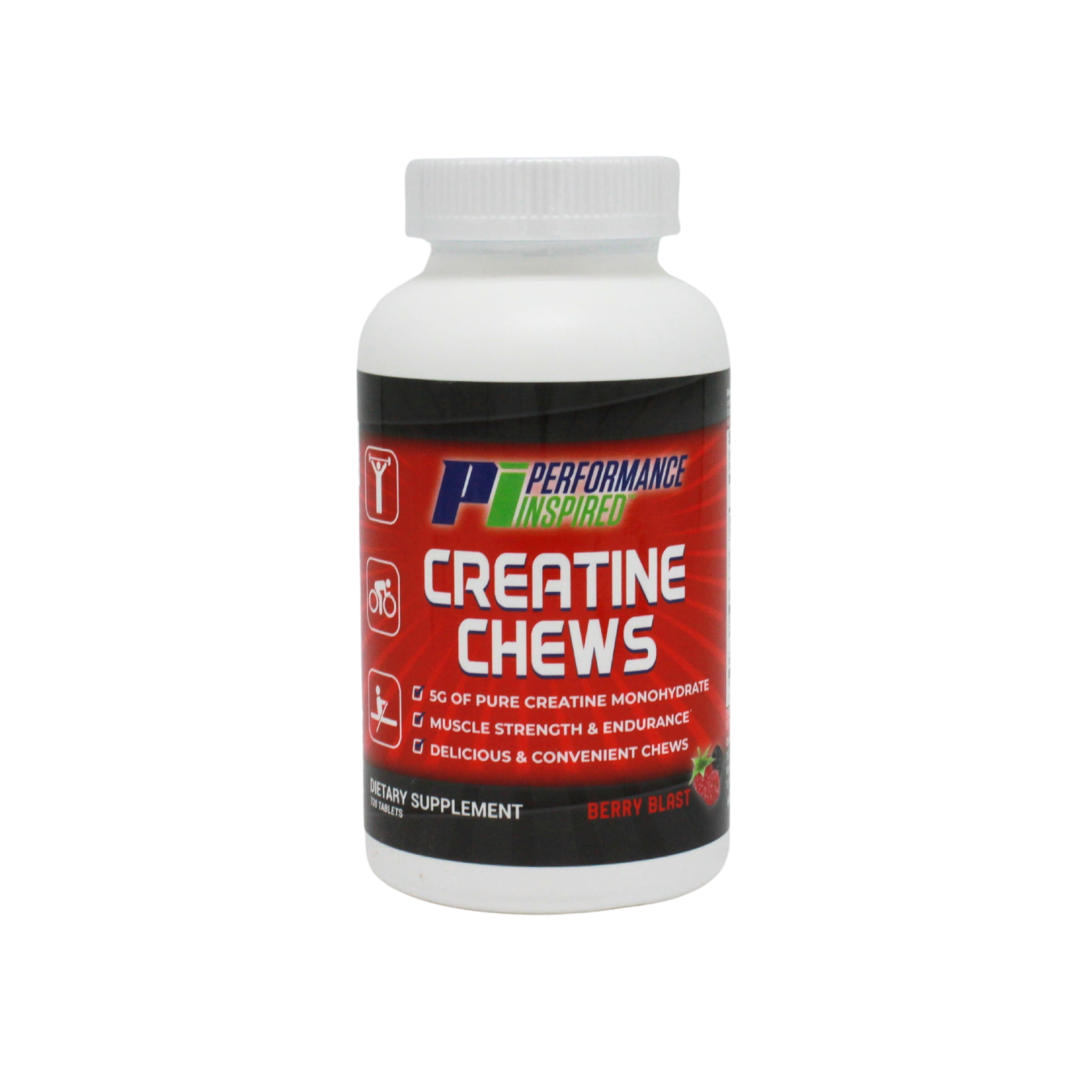 Performance Inspired Nutrition - Creatine Chew - 120 Count - 5g ...