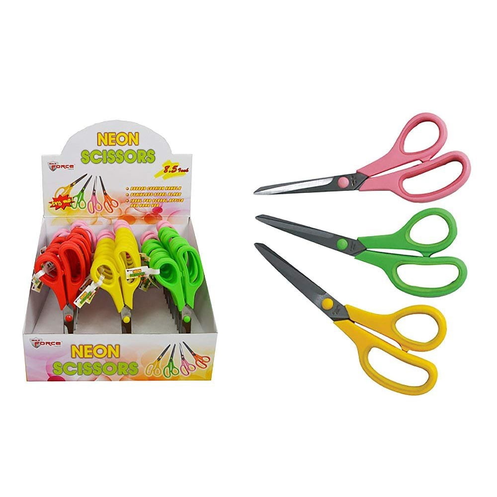 Diamond Visions 04-1120 8.5 Inch Multi Purpose Neon Handle Scissors ...