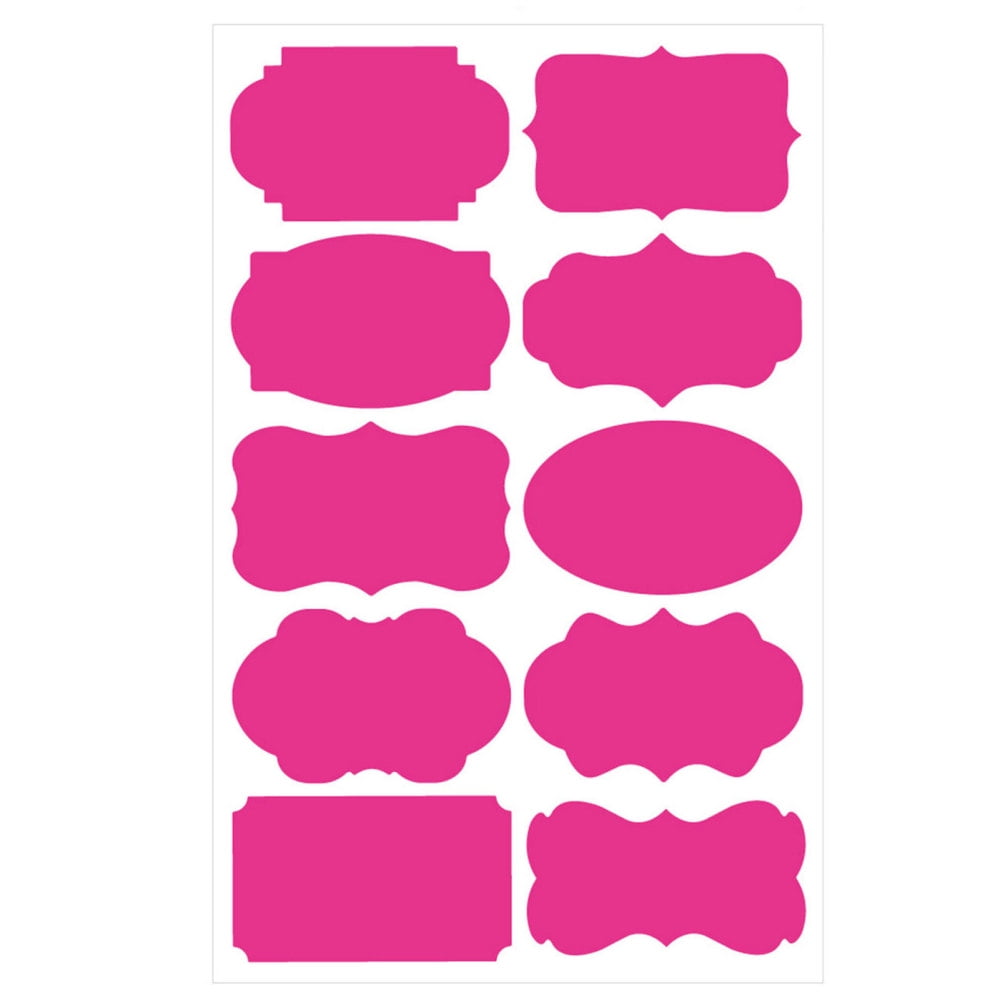 PVC Writable Blank Labels Condiment Bottle Label Waterproof Self ...