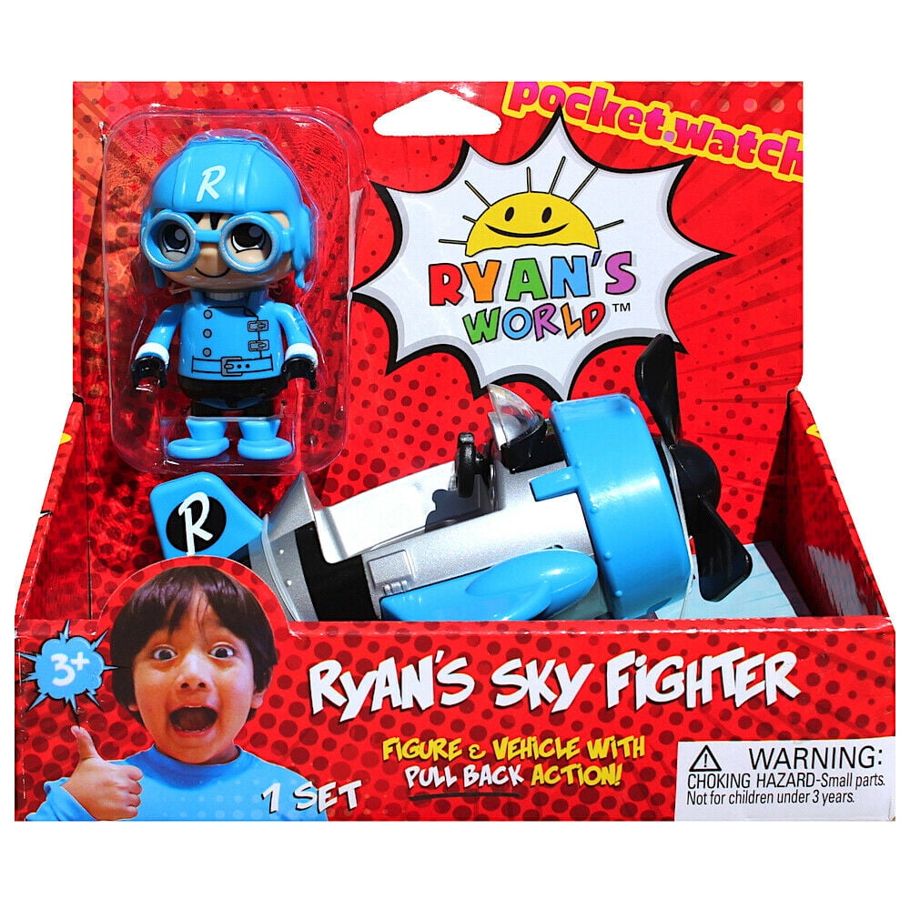 Ryan's World Sky Fighter - Vehicle with Figure - Walmart.com