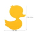 OULII 20pcs Non-Slip Duck Stickers for Bathtub Bathroom Floor Nonslip ...