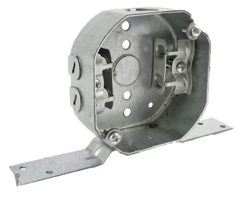 4 Round Drywall Box W/ BX Clamps - Walmart.com - Walmart.com