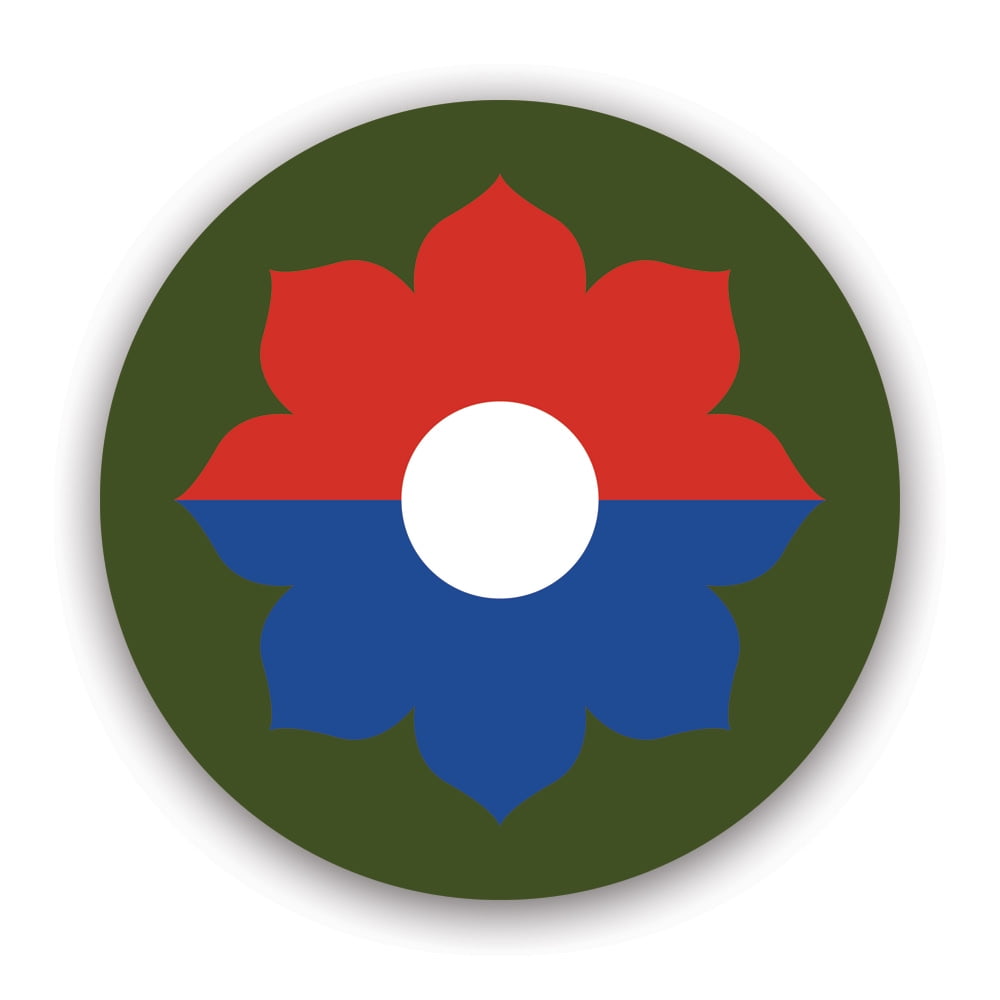 9th Infantry Division Insignia Sticker Decal - Self Adhesive Vinyl ...