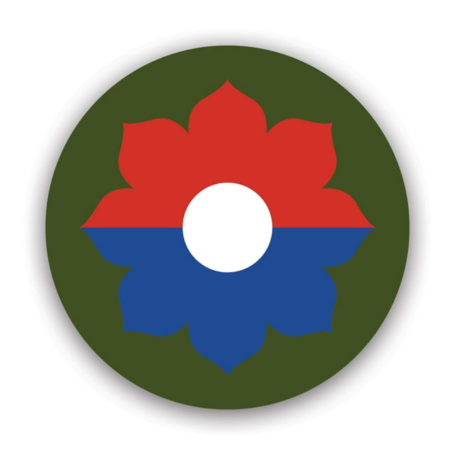 9th Infantry Division Insignia Sticker Decal - Self Adhesive Vinyl ...