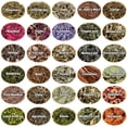 43-Piece Dried Herbs & Flowers Craft Kit with Crystal Spoon, Feather ...
