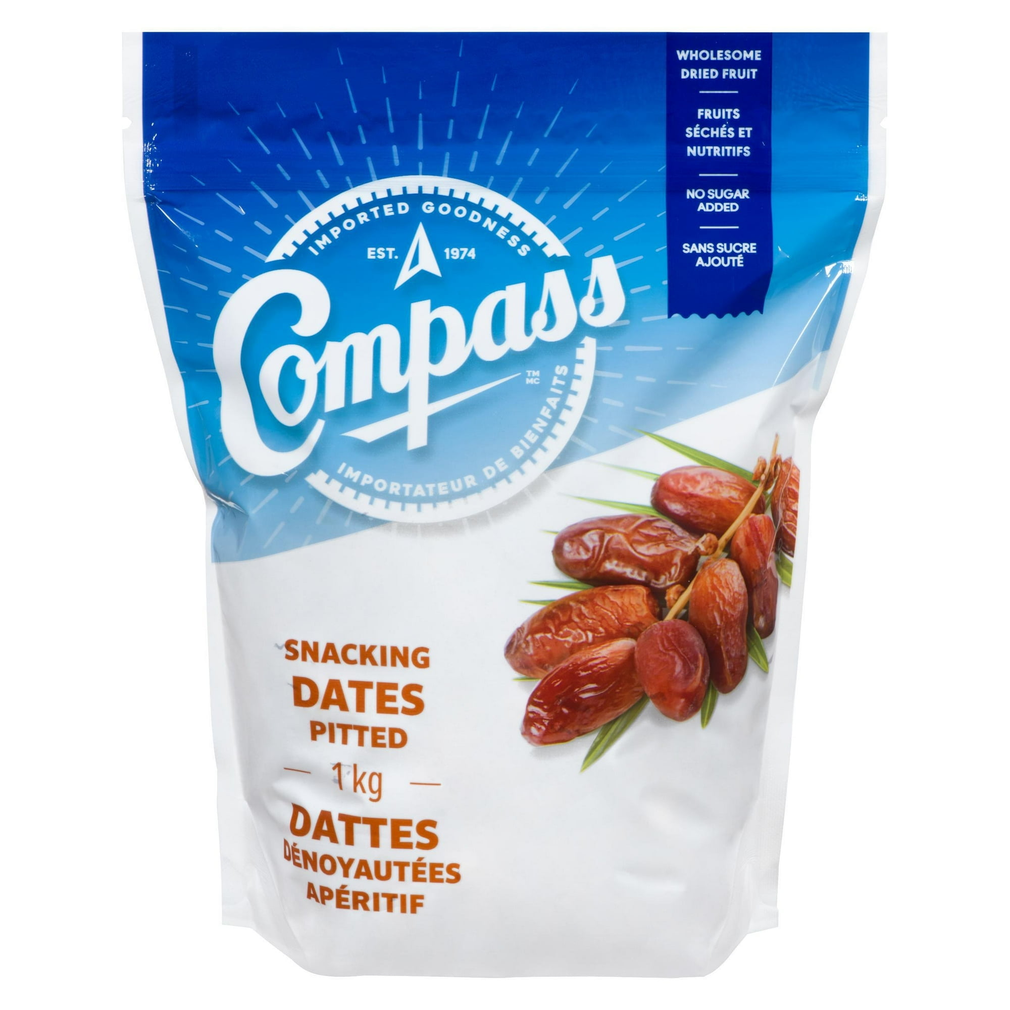 Click here for Compass Snacking Dates 1 Kg prices