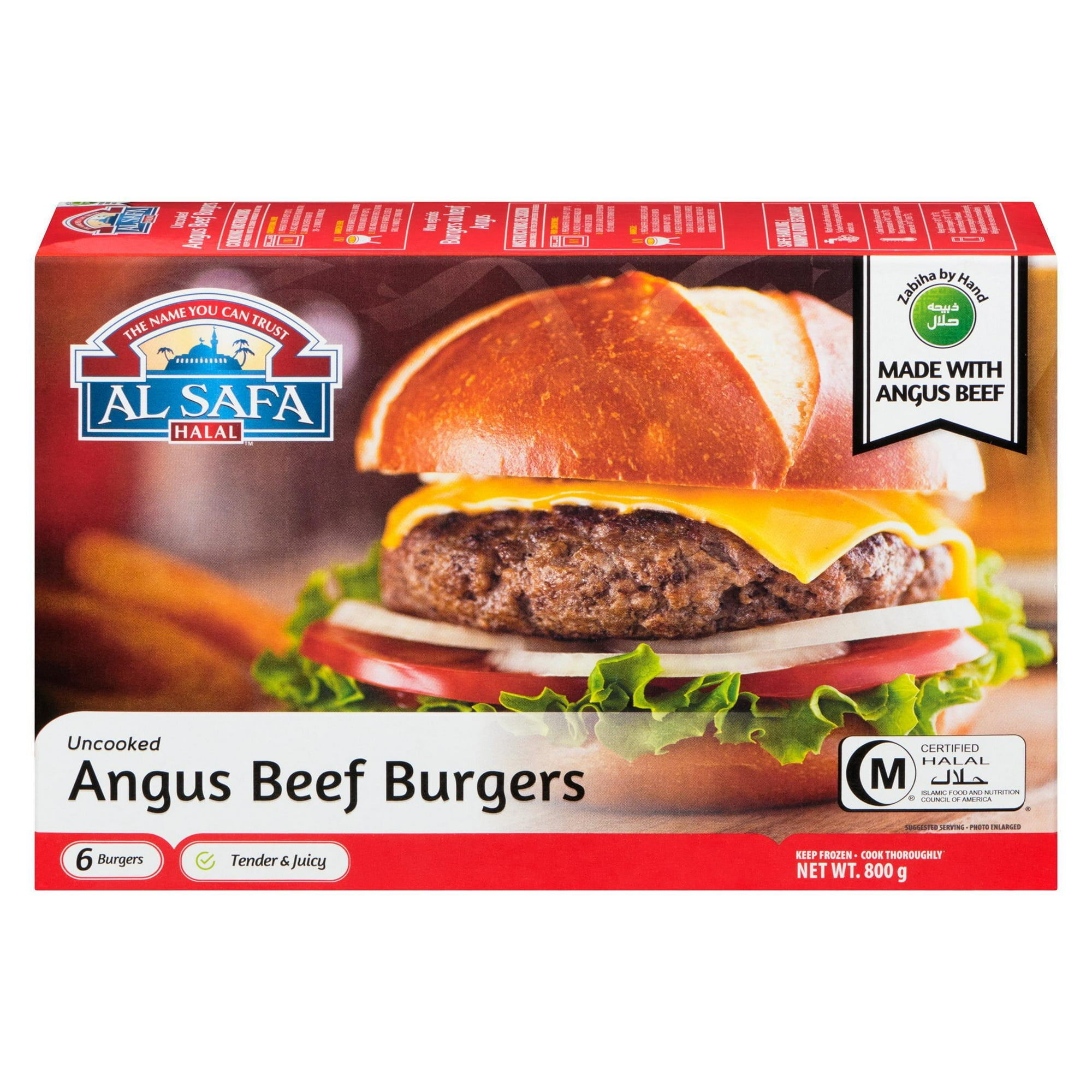 Click here for Al Safa Halal Uncooked Angus Beef Burger 800 G prices