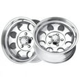 Pacer 164P LT Mod Custom Truck Rims, Polished 15X10 Wheel, 6X139.7 ...