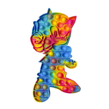 Sonic Fidget Toy Silicone Stress Reliever,Sensory Pop Bubbles Perfect ...