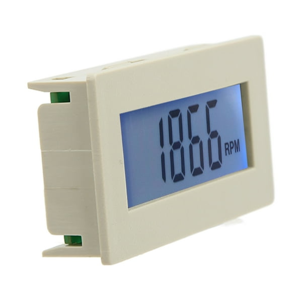 Motor Speed Gauge, 10 To 9999 LCD Display Accurate Measurement Anti ...