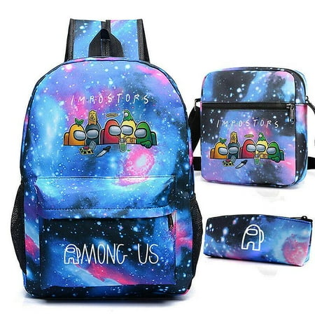 Among Us Backpacks 3pcs Blue | Walmart Canada