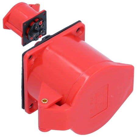 Industrial Power Socket, Electrical Auxiliary Materials IP44 Waterproof ...