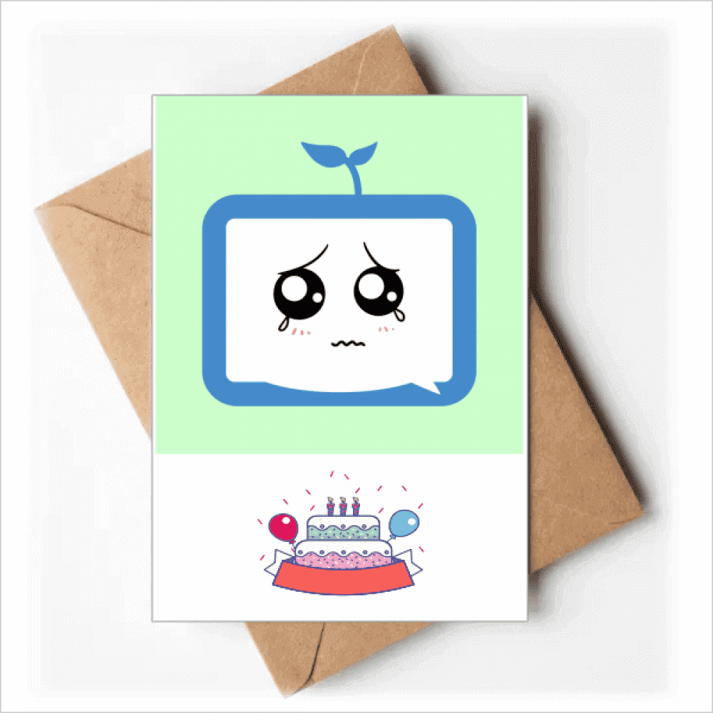 Saplings Injustice Small TV Face Original Happy Birthday Greeting Cards ...