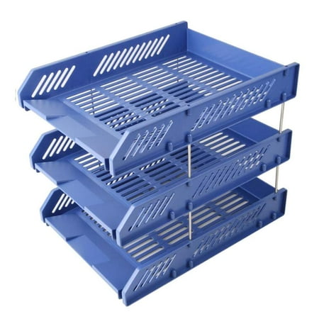 A4 Letter Tray Risers Office Contracts Documents Mail Filing Papers ...