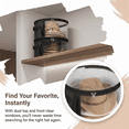 2 Pack Large Hat Storage Boxes – Foldable Round Cowboy Hat Organizer ...