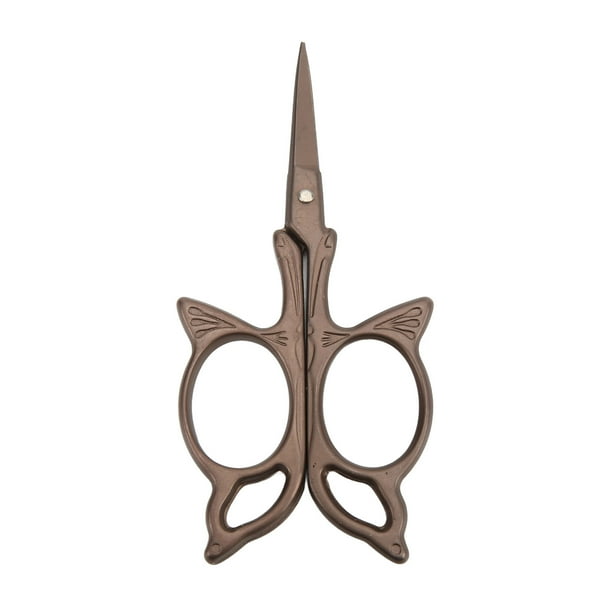 Butterfly Scissors Vintage European Style Bronze Stainless Steel ...