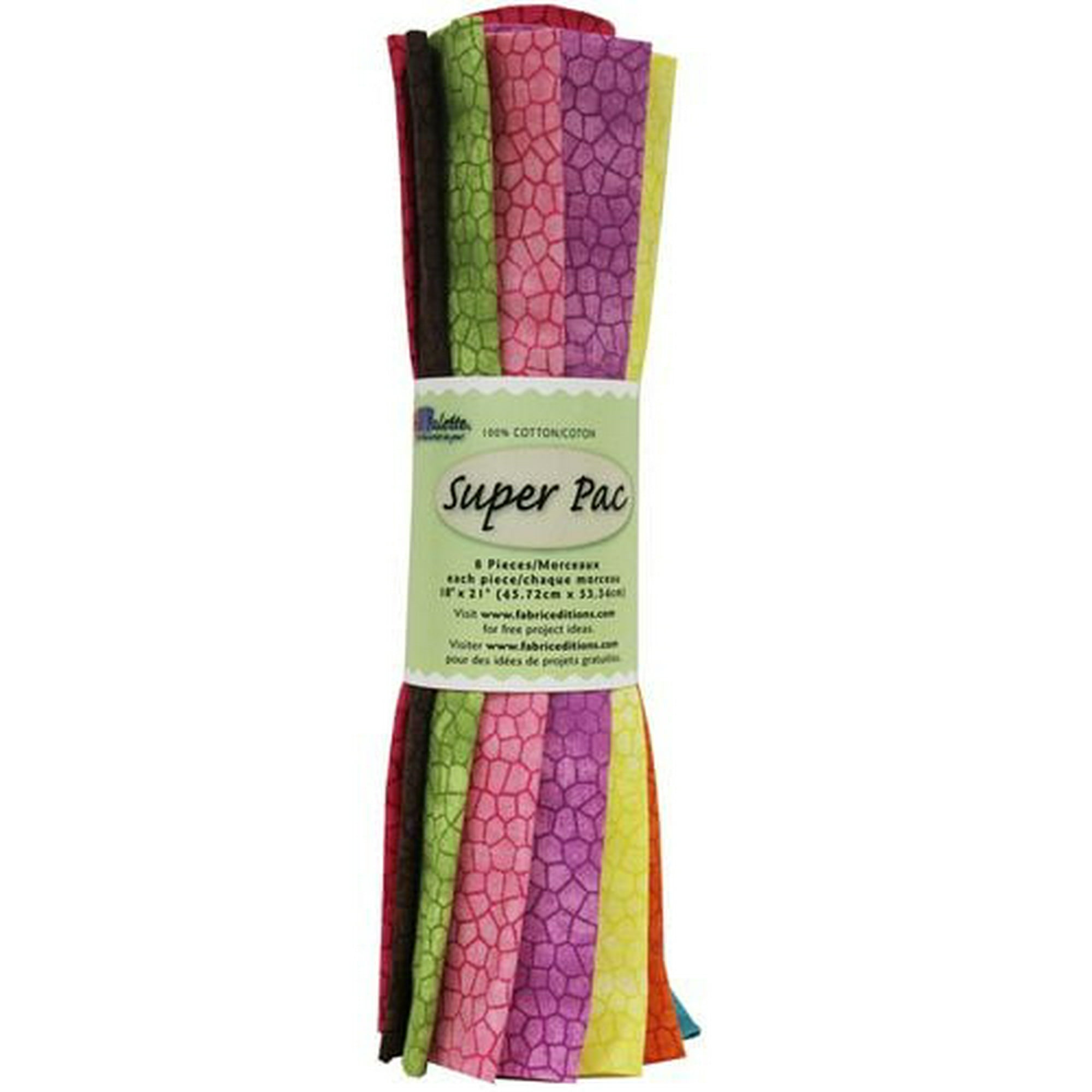 Click here for Fabric Creations Super Pac Fat Quarters 18 X 21 prices