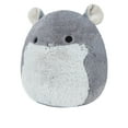 Squishmallows 12 inch Fuzz-A-Mallows Miper, Grey Chinchilla Plush Toy ...